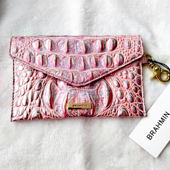 Brahmin | Bags | Brahmin Mini Envelope Case Pixie Dust Melbourne ...